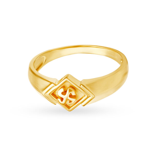 Swastik Gold Ring