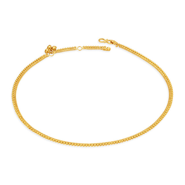 Stunning Rawa Work Gold Hip Chain For Kids