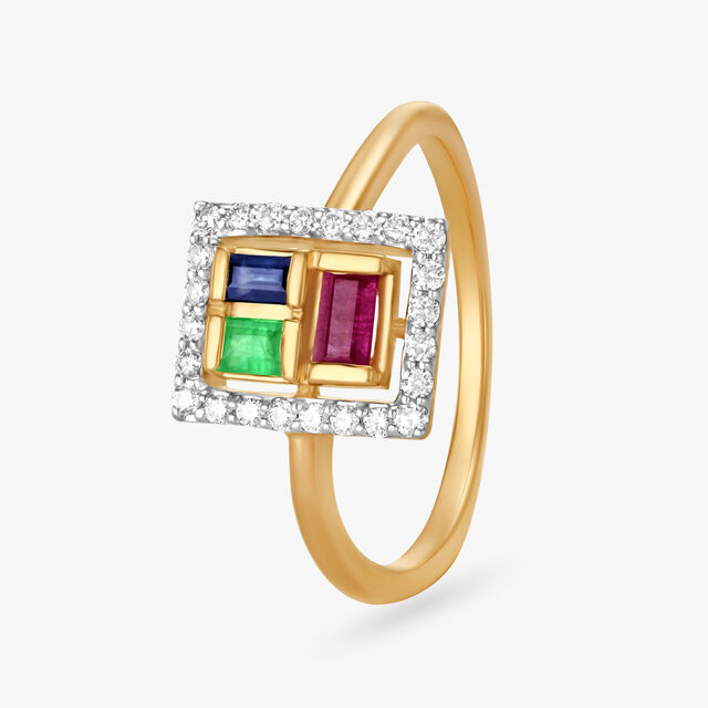 Colour Block Ring