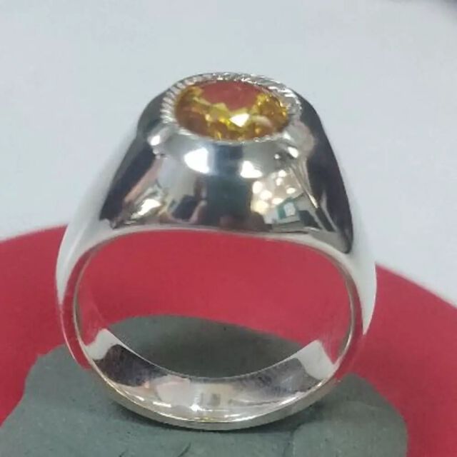 Elegance Defined Silver Finger Ring for Men