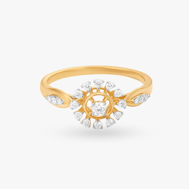 Celestial Radiance Diamond Finger Ring