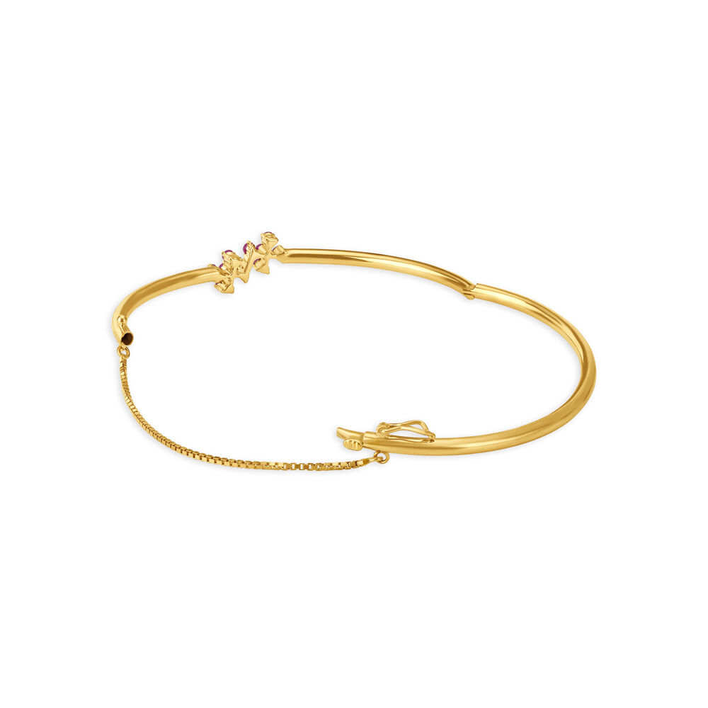 Buy Tiana Ruby Bangle at Best Price | Tanishq US