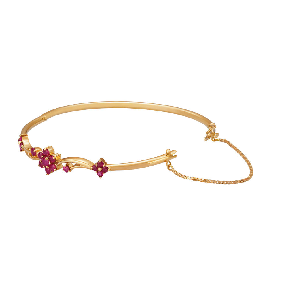 Buy Enticing Ruby Bangle at Best Price | Tanishq US