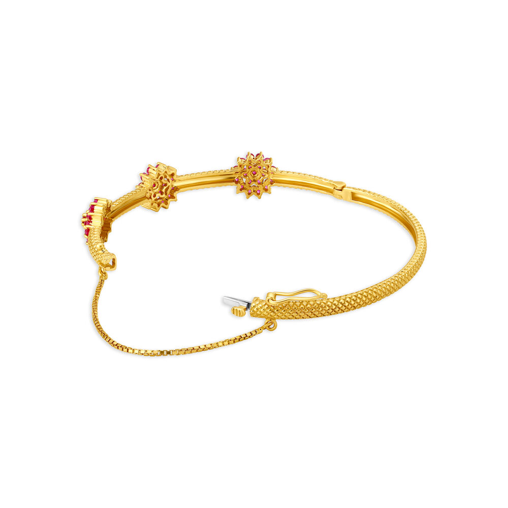 Buy Iya Ruby Bangle at Best Price | Tanishq US
