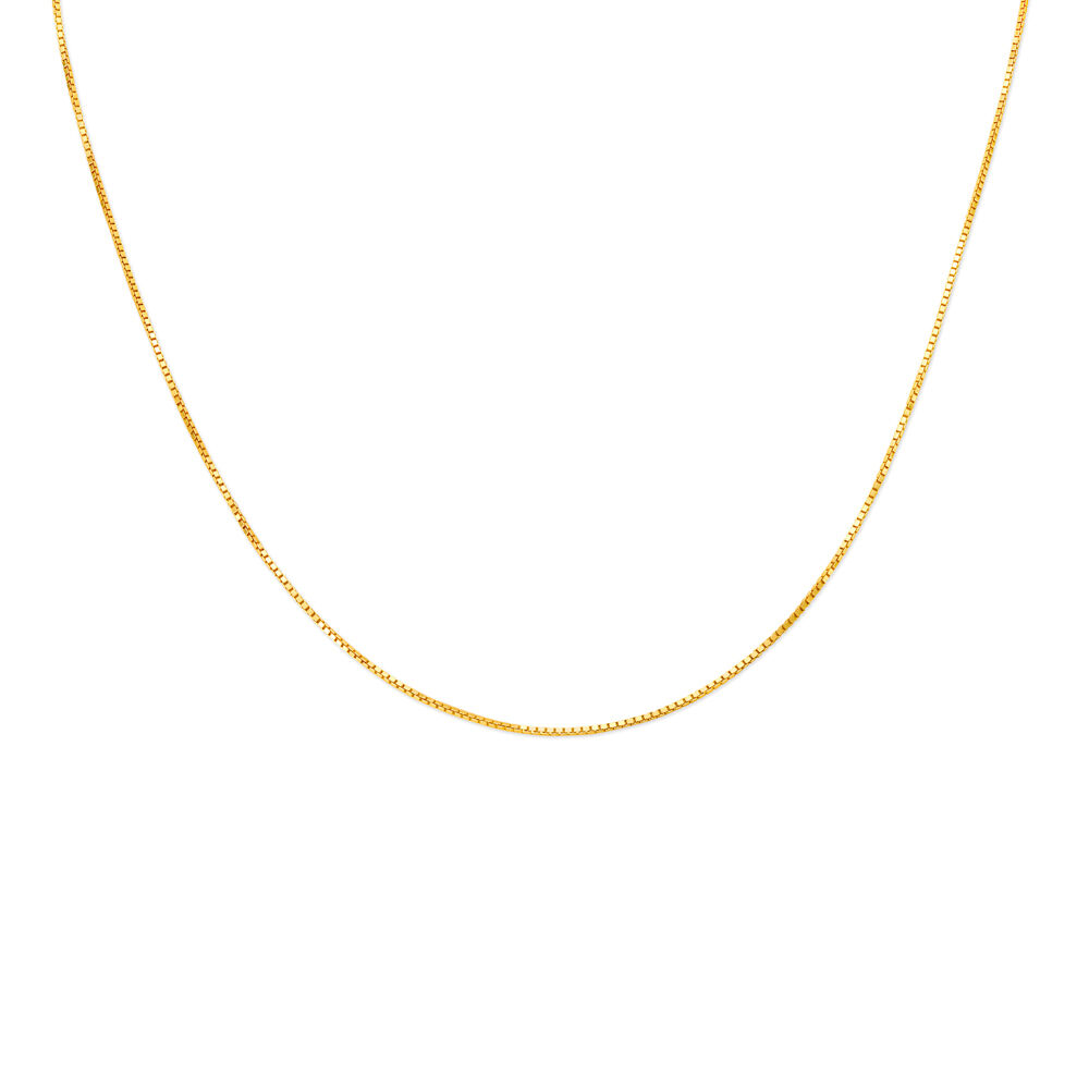 Buy Classic Cable Gold Chain at Best Price | Tanishq US