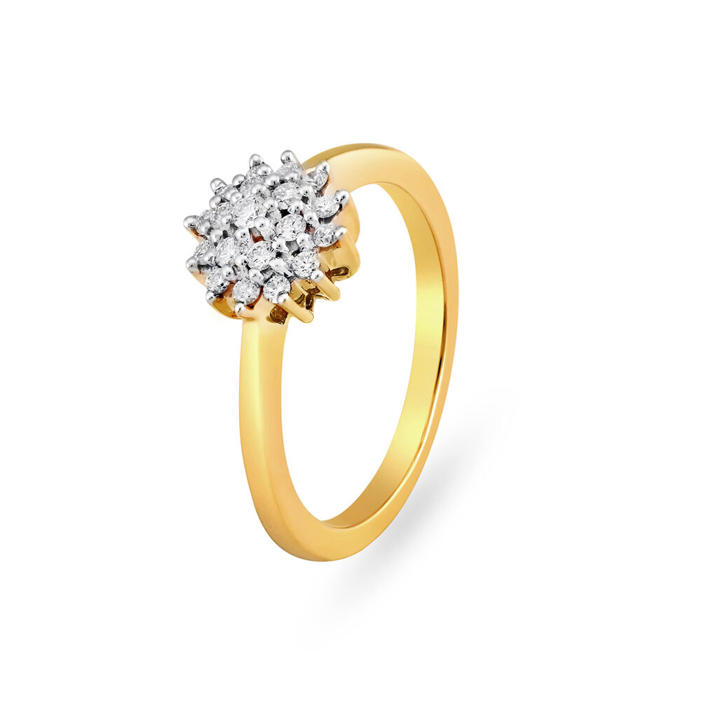 Buy Symphony Diamond Finger Ring at Best Price | Tanishq UAE