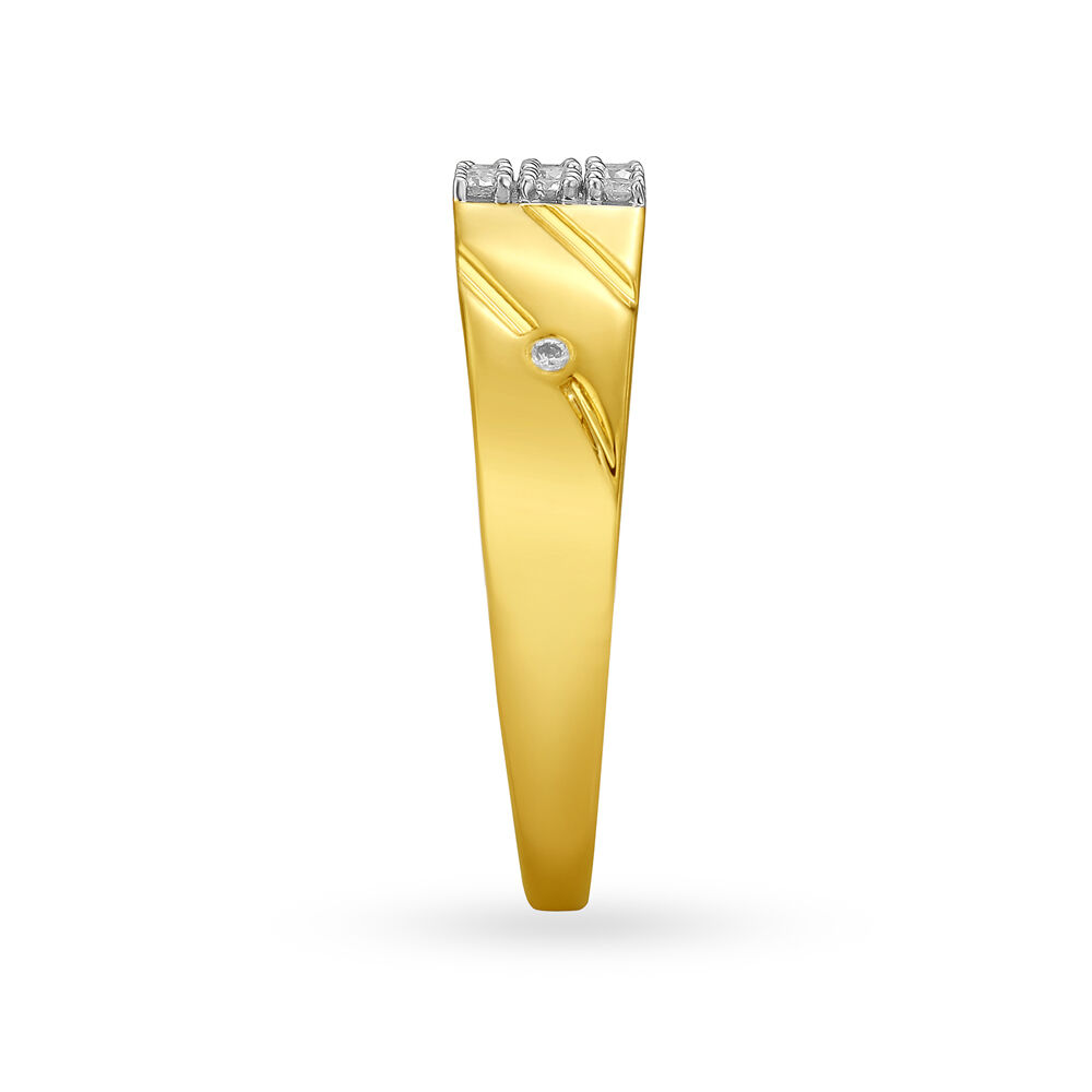 Buy Contemporary Box 7 Stone Diamond Ring for Men at Best Price ...