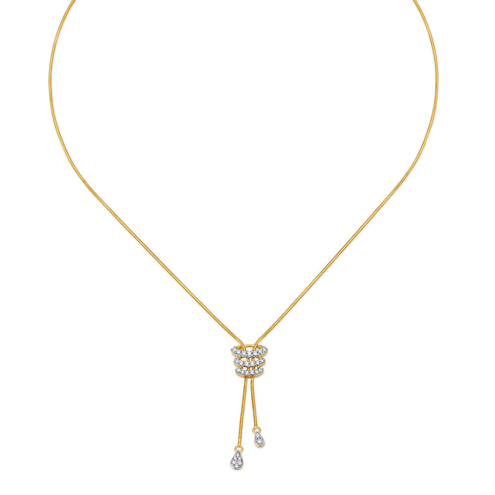 Buy Trista Diamond Necklace at Best Price | Tanishq US