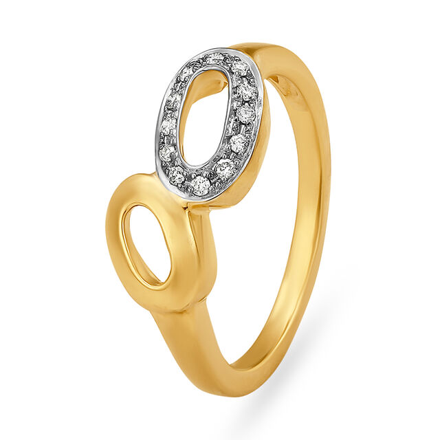 Buy Galactic Diamond Finger Ring at Best Price | Tanishq UAE