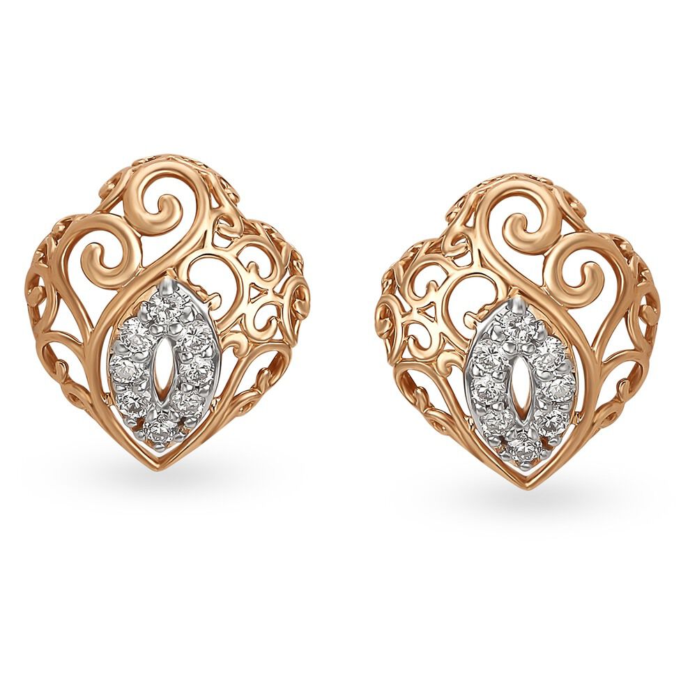 Buy Tanishq Gold Earrings at Best Price | Tanishq UAE