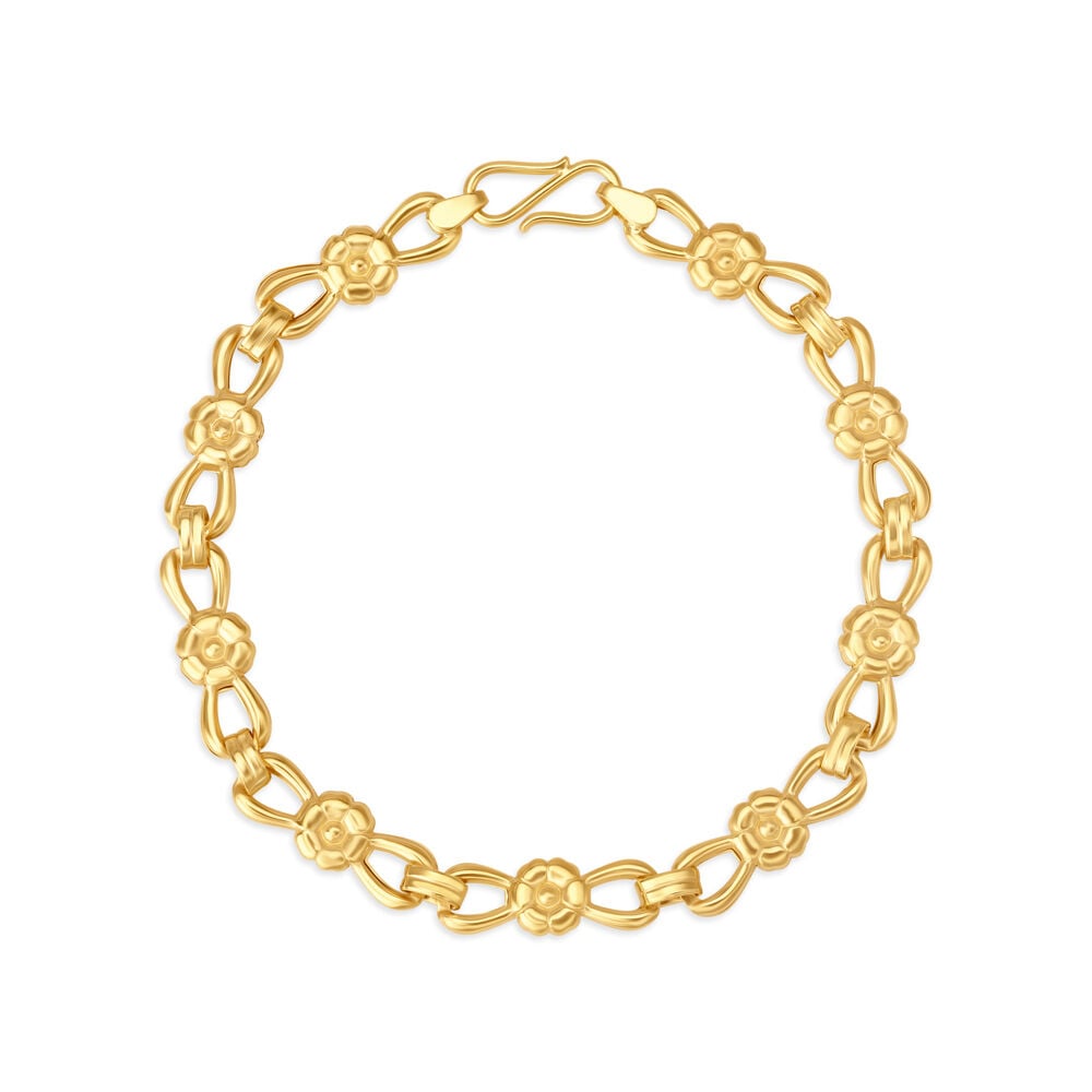 Buy Gold Link Bracelet for Men at Best Price | Tanishq US