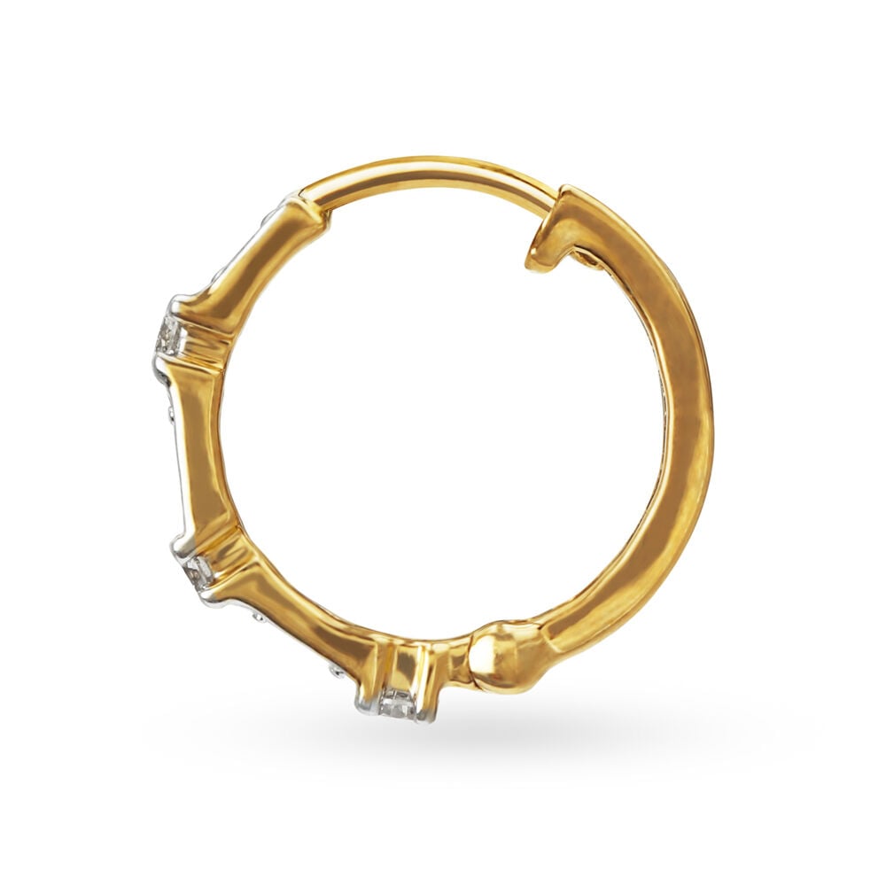 Buy Brilliant Diamond Nose Ring at Best Price | Tanishq US