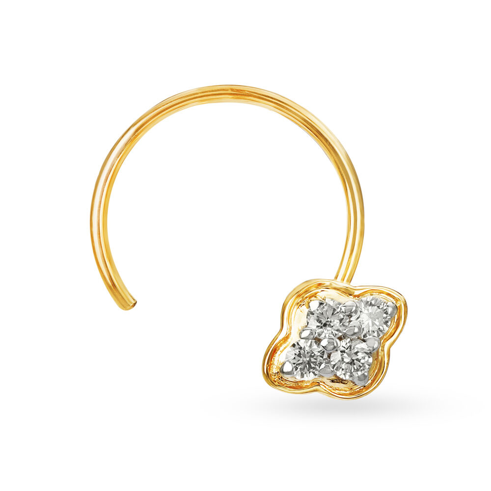 Buy Petite Diamond Nose Pin at Best Price | Tanishq UAE