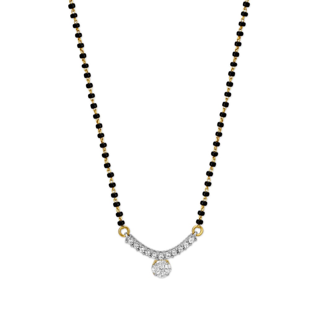 Buy Timeless Diamond Mangalsutra at Best Price | Tanishq US