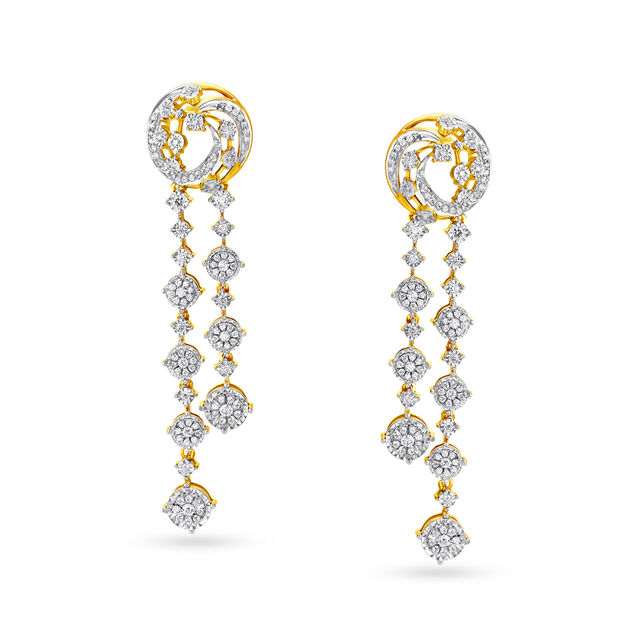 Regal Gold and Diamond Necklace Set