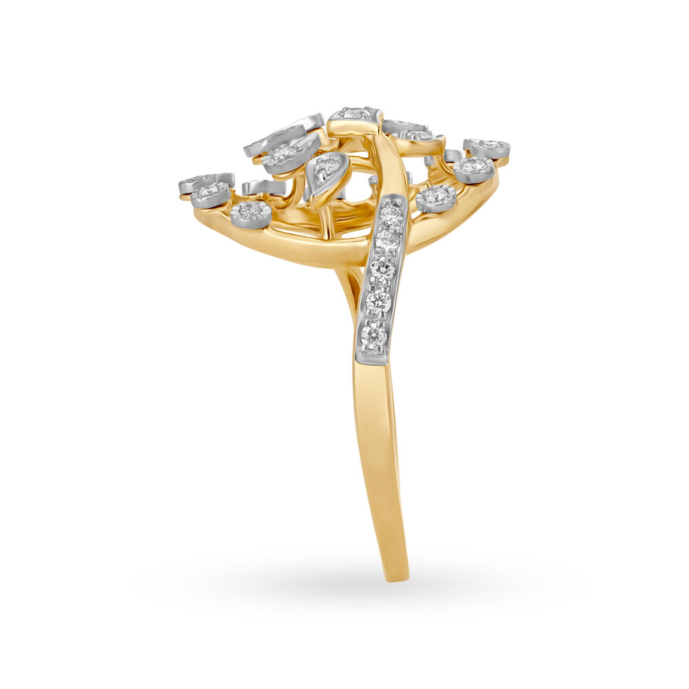 Buy Ethereal Diamond Finger Ring at Best Price | Tanishq US
