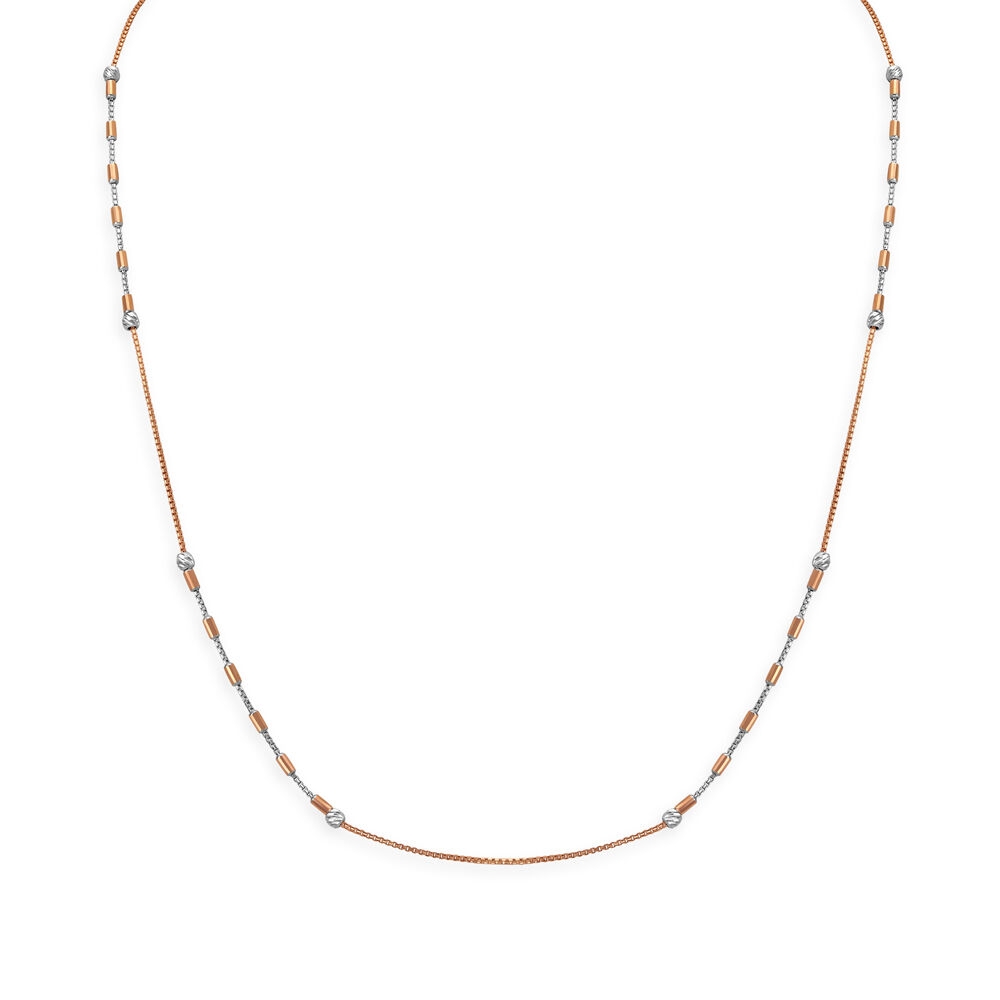 Buy Sparkling Slender Gold Chain at Best Price | Tanishq UAE