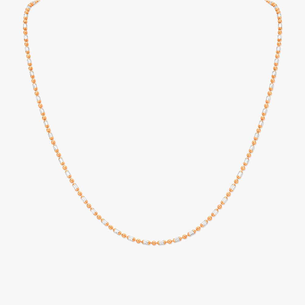 Buy Graceful Geometric Gold Chain at Best Price | Tanishq US
