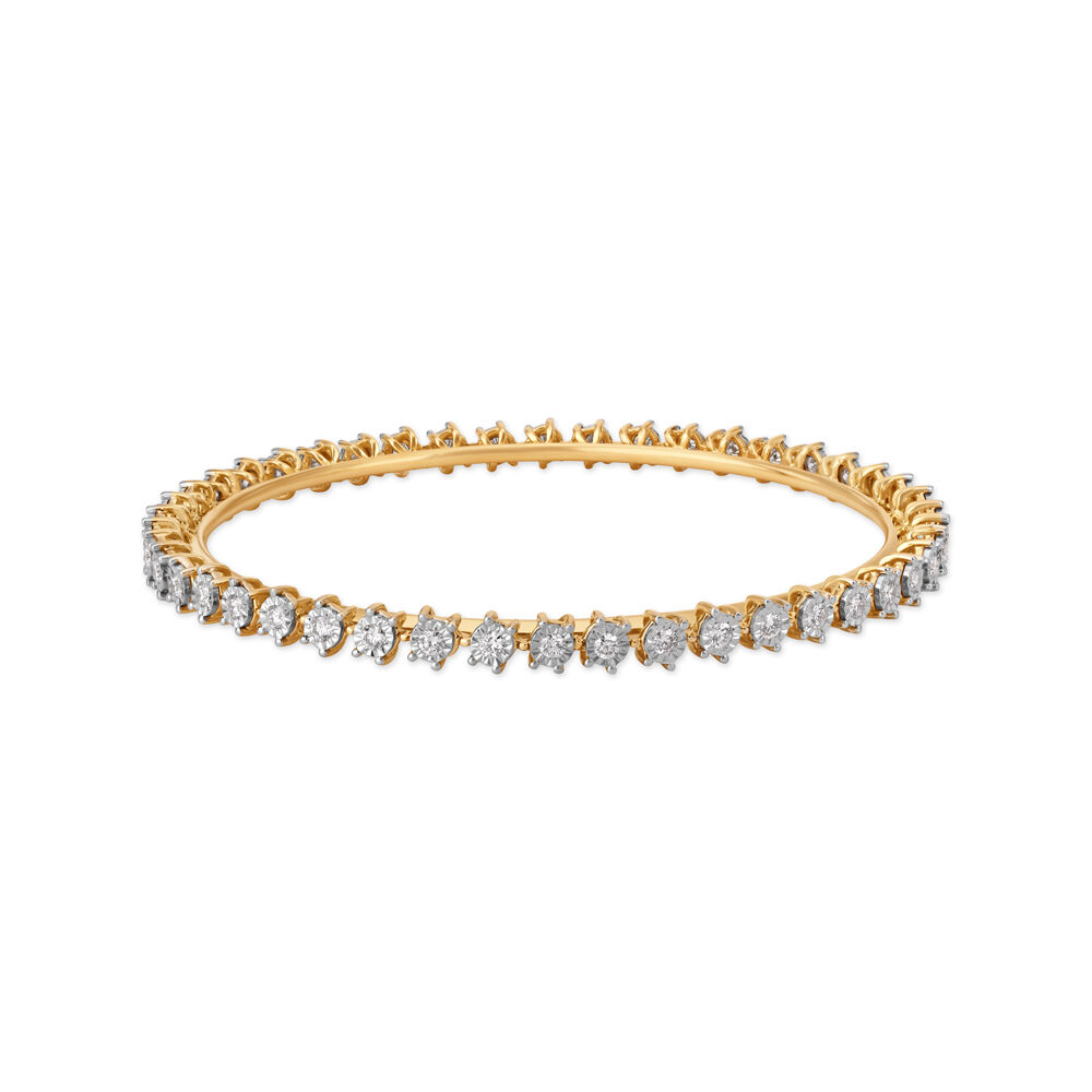 Buy Timeless Diamond Bangle at Best Price | Tanishq US