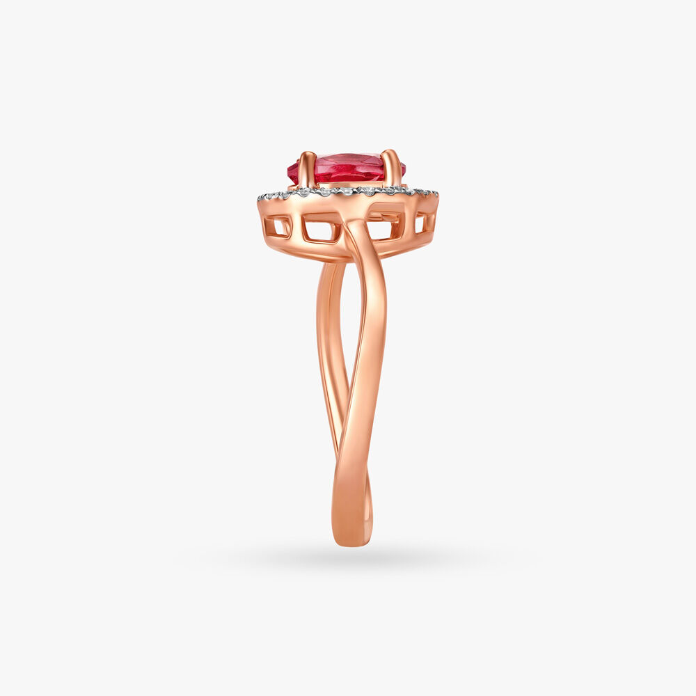 Buy Tickle Pink Diamond Ring at Best Price | Tanishq US