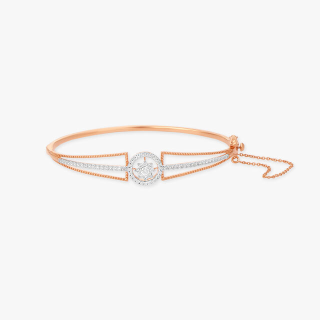 Buy Radiant Delicate Diamond Bangle at Best Price | Tanishq US