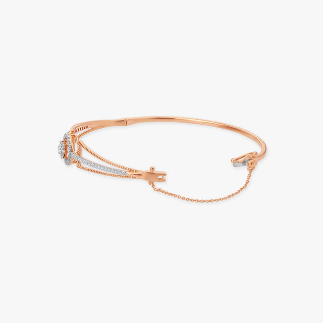 Buy Radiant Delicate Diamond Bangle at Best Price | Tanishq US