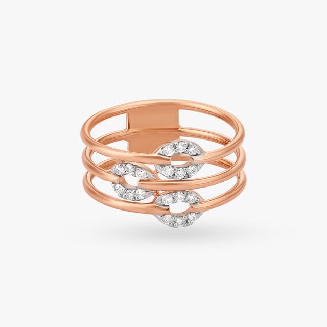Buy Quiet Promises Finger Ring at Best Price | Tanishq UAE
