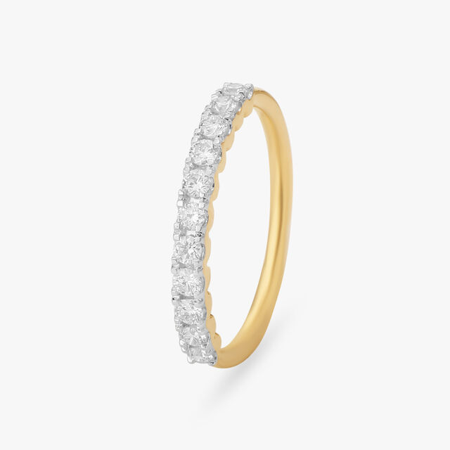 Buy Luminous Minimal Ring at Best Price | Tanishq UAE