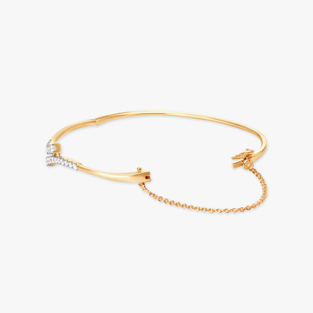 Buy Chic Diamond Bangle at Best Price | Tanishq US