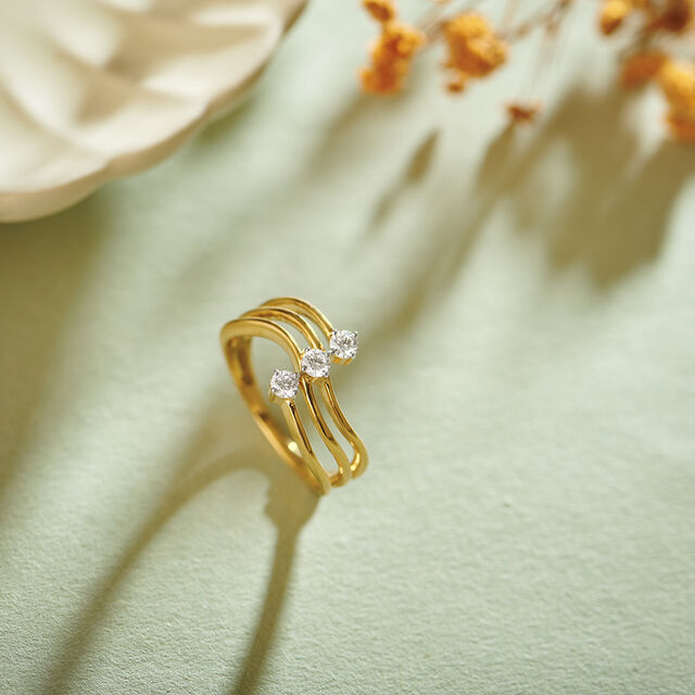 Petite Layered Diamond Ring