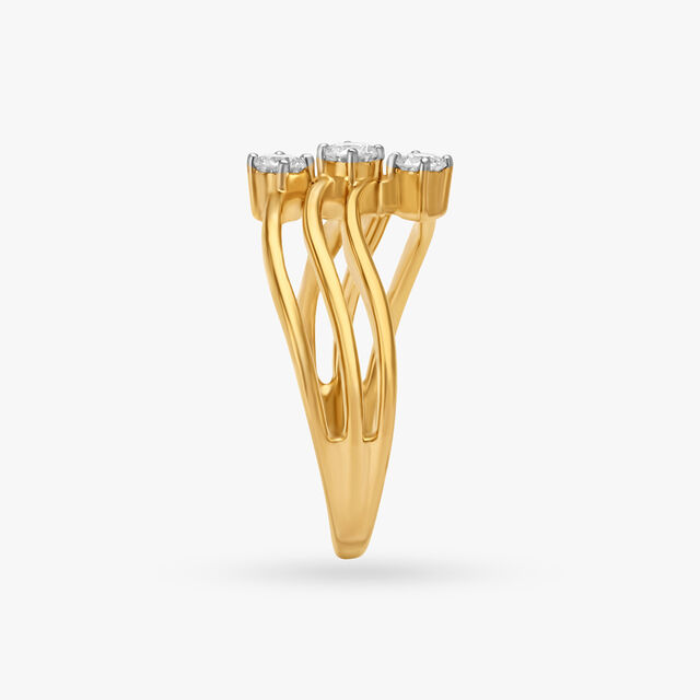 Petite Layered Diamond Ring