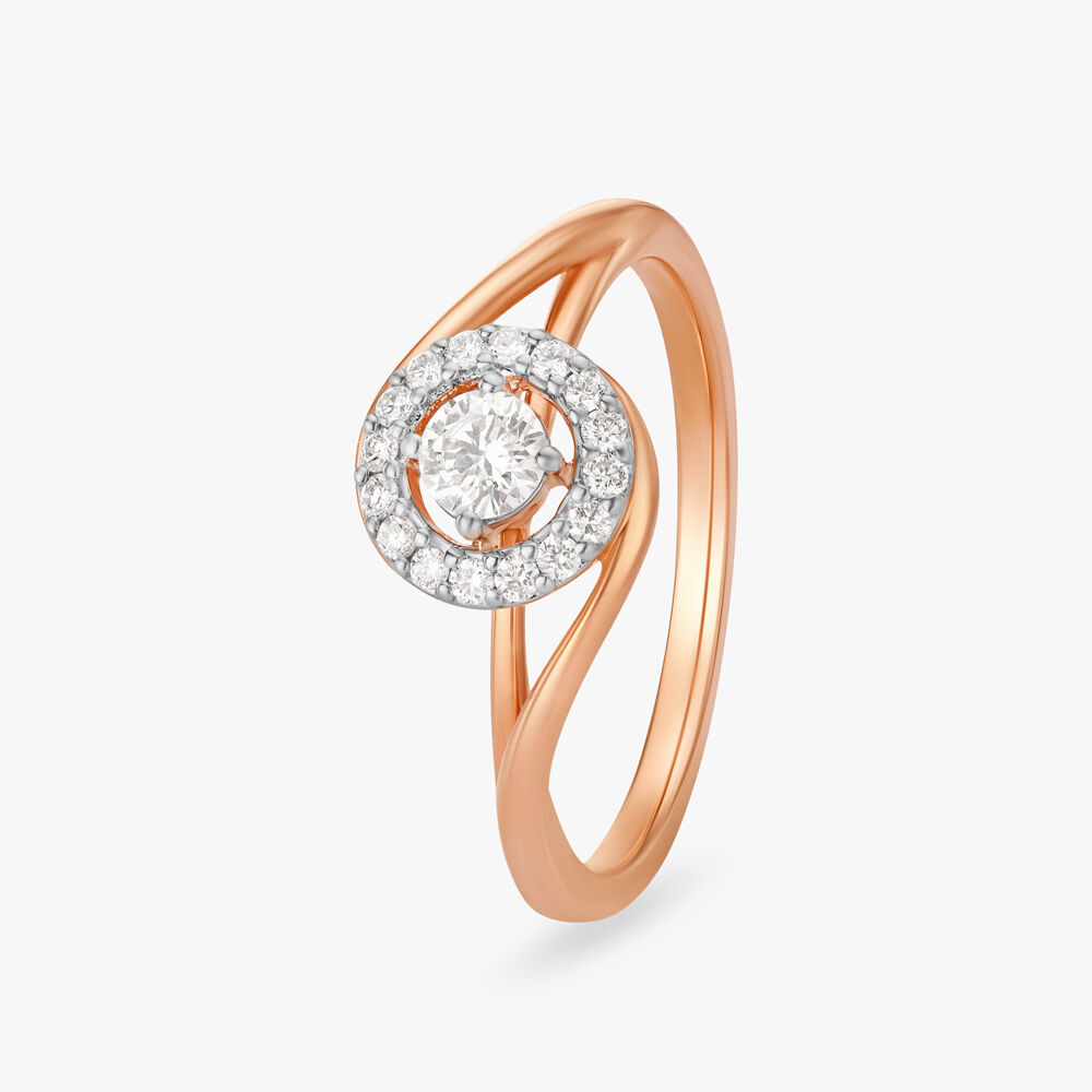 Buy Orbital Diamond Finger Ring at Best Price | Tanishq UAE