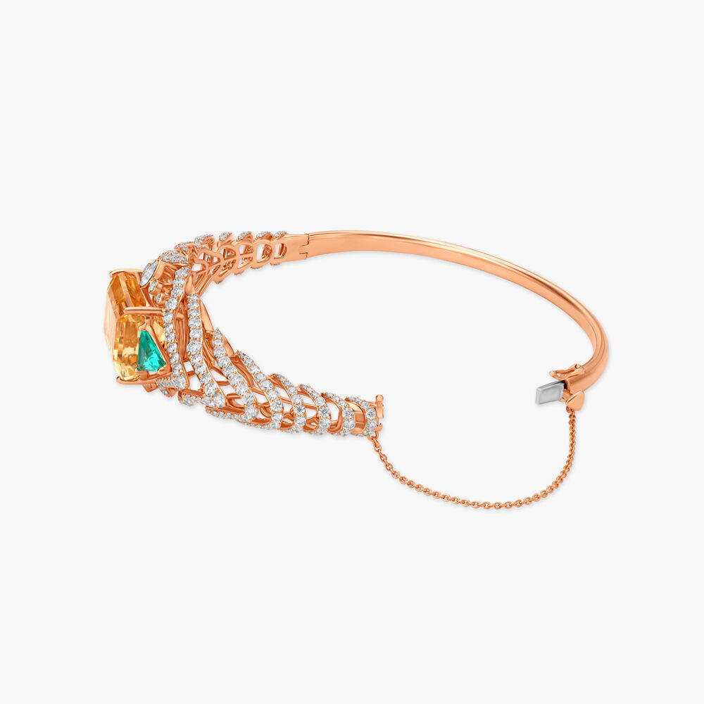Buy The Enchanting Reflection Bangle at Best Price | Tanishq US