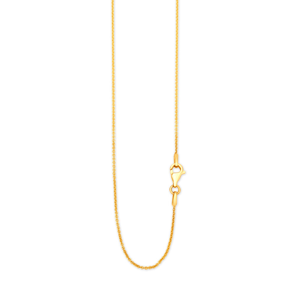 Buy Simple Traditional Gold Chain at Best Price | Tanishq UAE