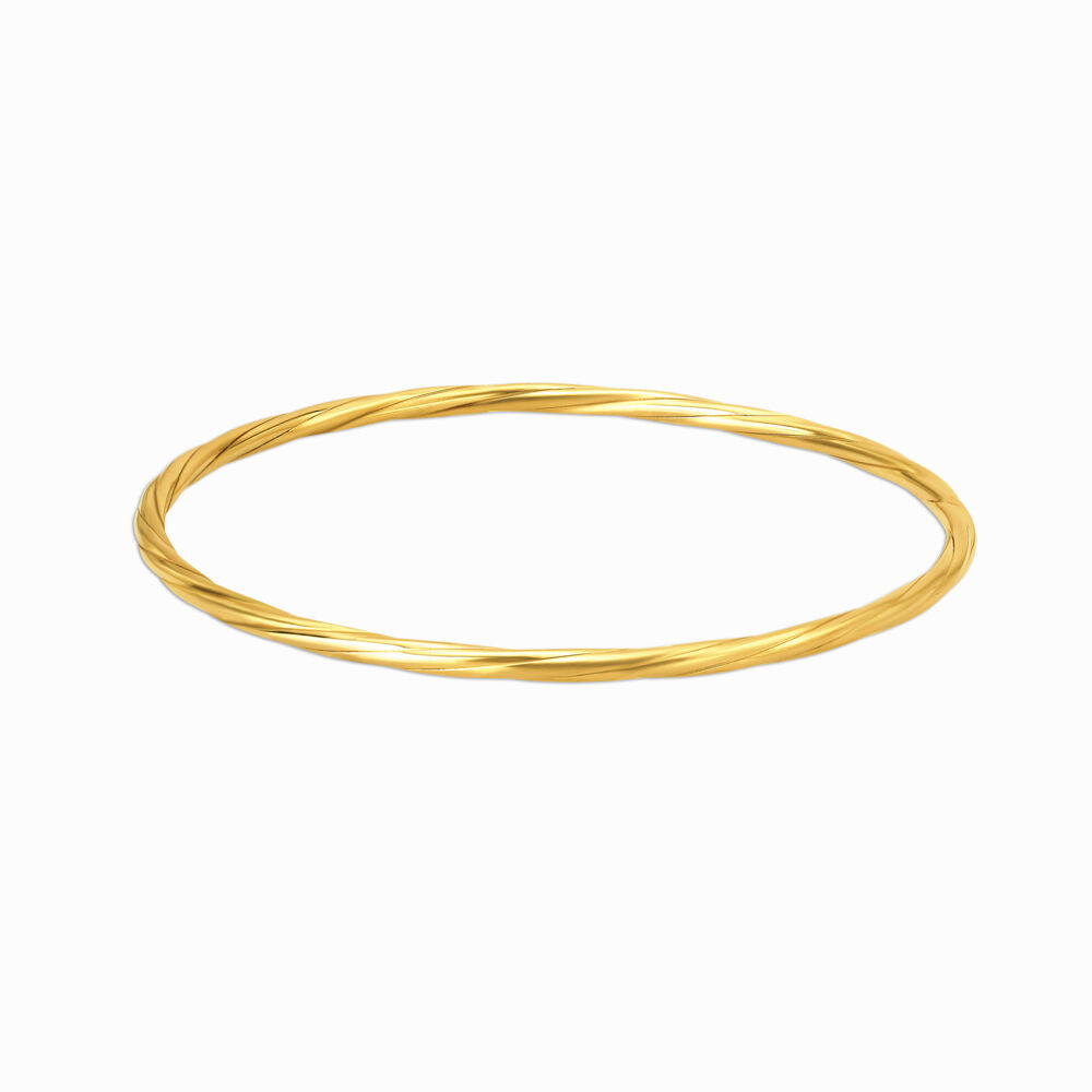 Buy Dainty Spiral Bangle at Best Price | Tanishq UAE