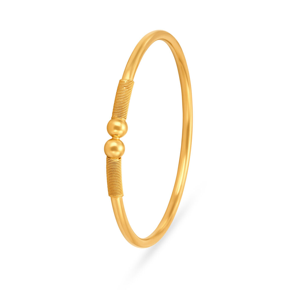Buy Elegant Gold Bangle at Best Price | Tanishq US