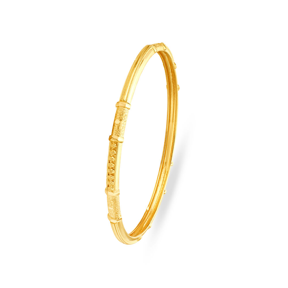 Buy Sleek Gold Bangles at Best Price | Tanishq US
