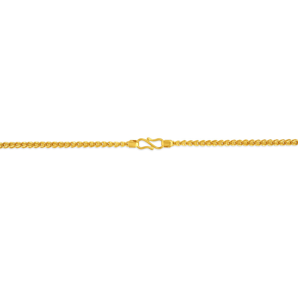 Buy Sonorous Yellow Gold Looped Chain at Best Price | Tanishq US