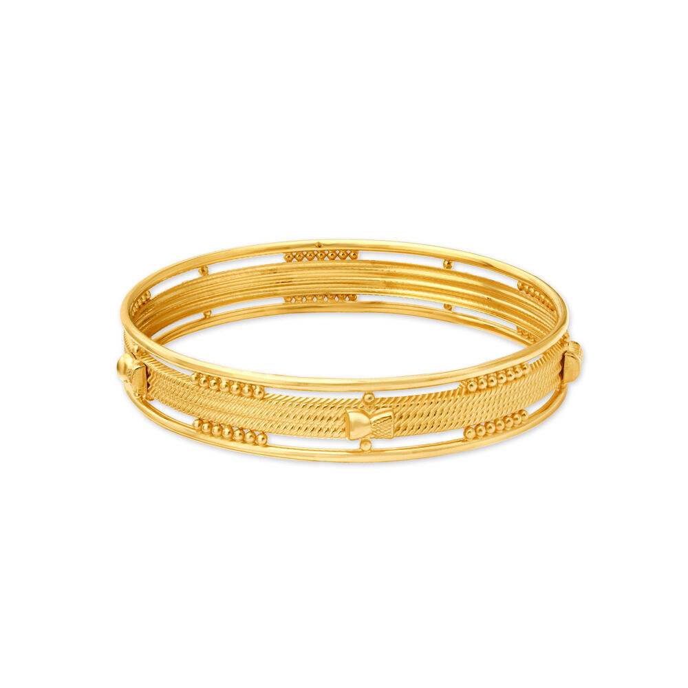 Buy Opulent Simple Bangle at Best Price | Tanishq UAE