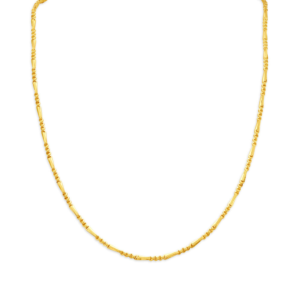 Buy Sparkling Gold Chain at Best Price Tanishq US