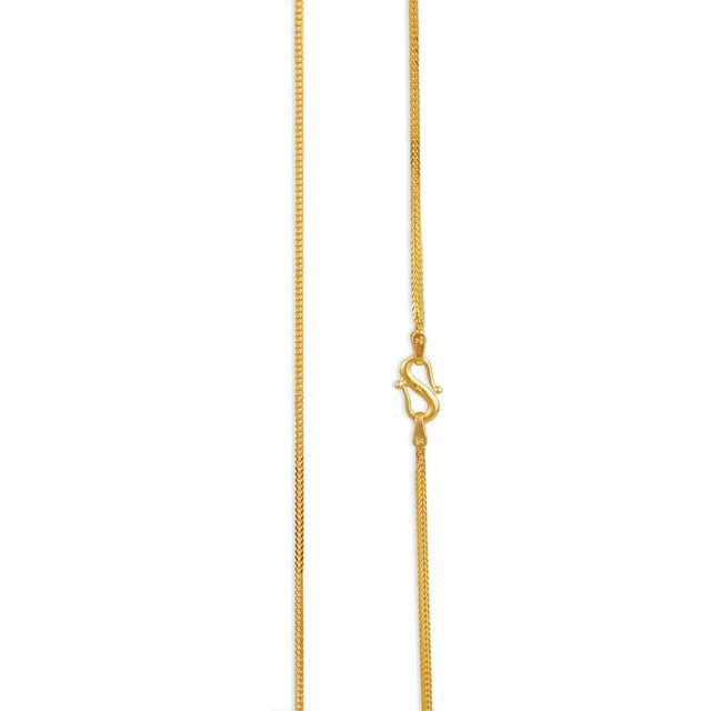 Buy Simple and Elegant 22 Karat Gold Chain at Best Price | Tanishq UAE