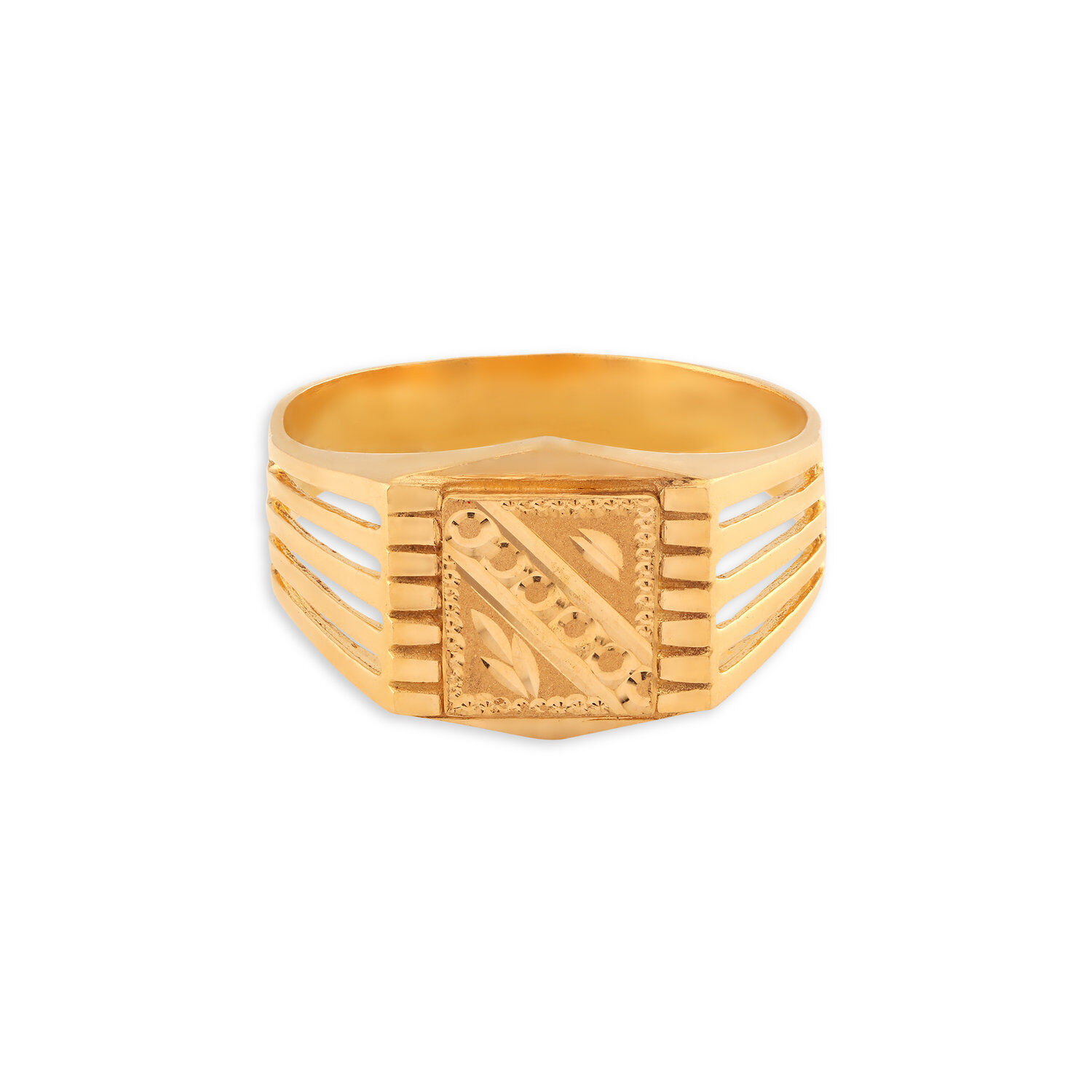 Buy Stunning Gold Ring for Men at Best Price | Tanishq UAE