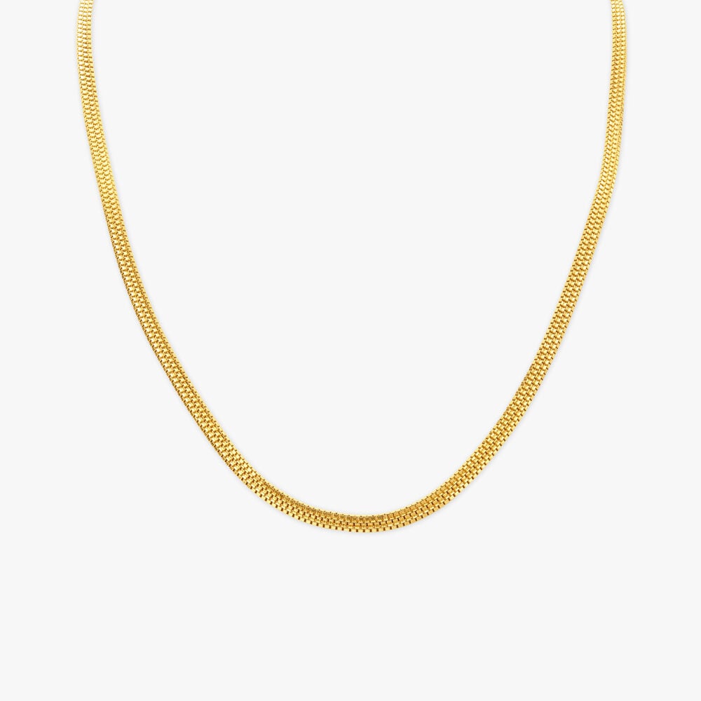 Buy Braided Gold Chain at Best Price | Tanishq US