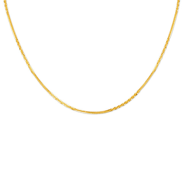 Buy Chic Gold Chain at Best Price | Tanishq US