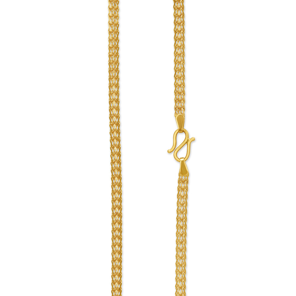 Buy Sparkling Gold Chain for Men at Best Price | Tanishq US