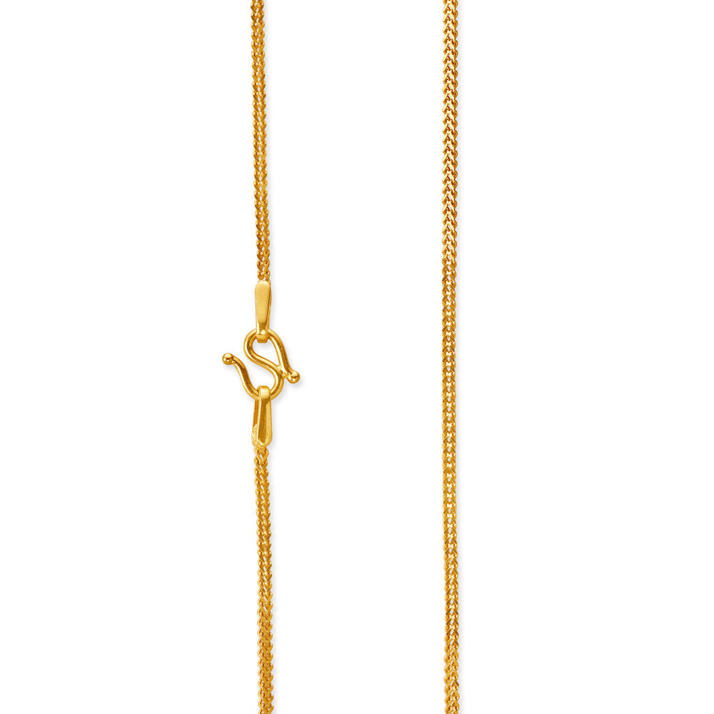 Buy Charming yellow Gold Chain for Kids at Best Price | Tanishq UAE