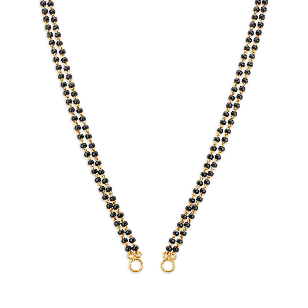 Buy Slender Gold Mangalsutra Chain at Best Price | Tanishq UAE