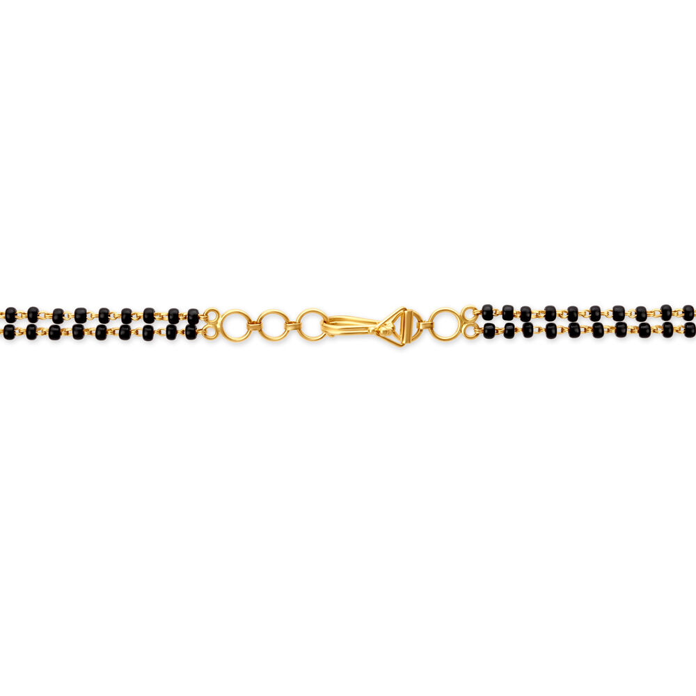 Buy Slender Gold Mangalsutra Chain at Best Price | Tanishq UAE