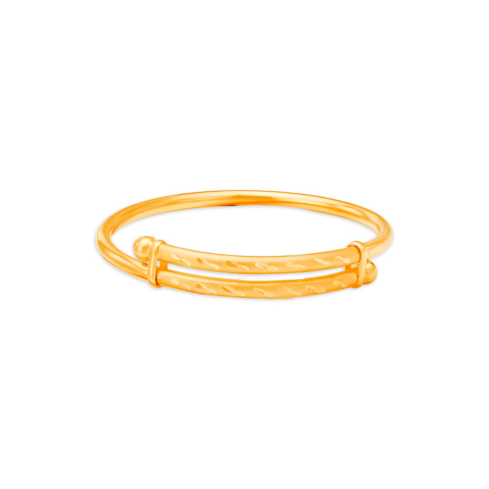 Buy Classic Gold Bangle for Kids at Best Price | Tanishq US