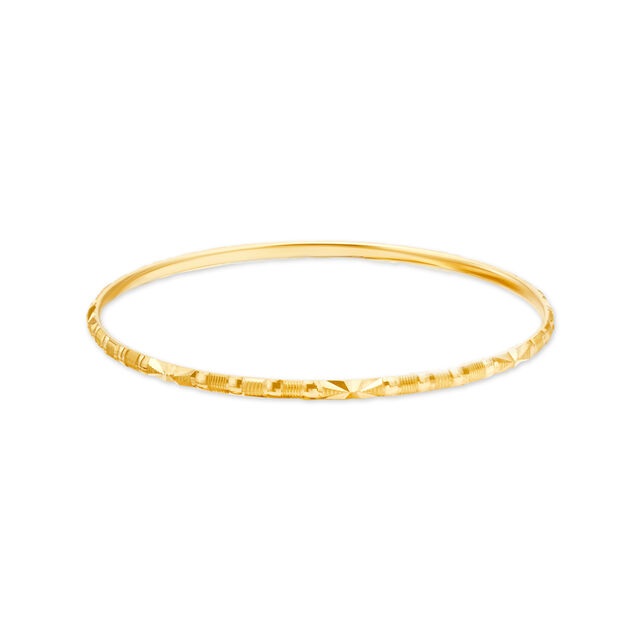 Buy Charming Gold Bangle at Best Price | Tanishq UAE